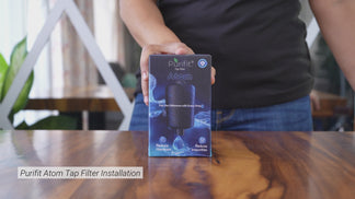 Atom Compact Hard Water Shower & Tap Filter – Purifit